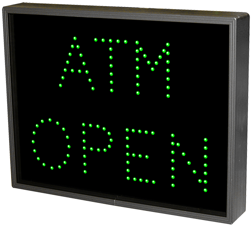 LED ATM/Open-Closed Sign - LED Signs-trafficsafetywarehouse.com