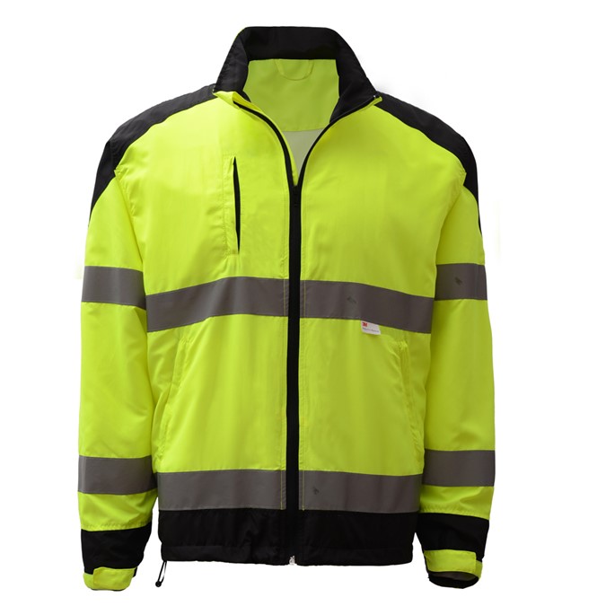 Premium Class 3 Windbreaker Jacket - Lime-trafficsafetywarehouse.com Premium Class 3 Windbreaker Jacket - Lime-trafficsafetywarehouse.com