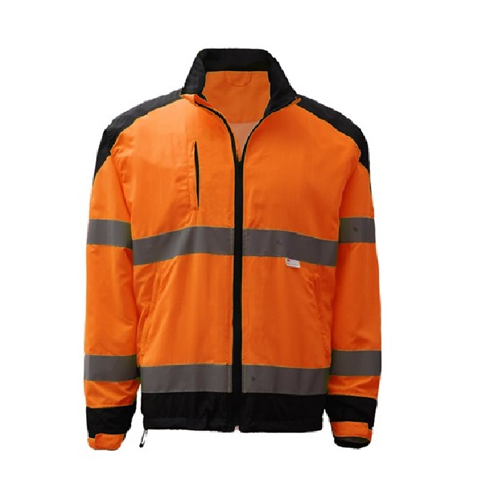 Premium Class 3 Windbreaker Jacket - Orange-trafficsafetywarehouse.com Premium Class 3 Windbreaker Jacket - Orange-trafficsafetywarehouse.com