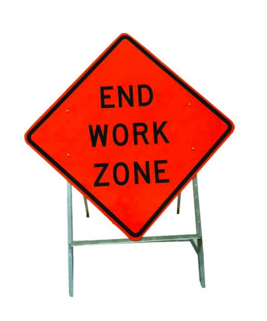 A-Frame Sign Stand for Rigid Signs-trafficsafetywarehouse.com