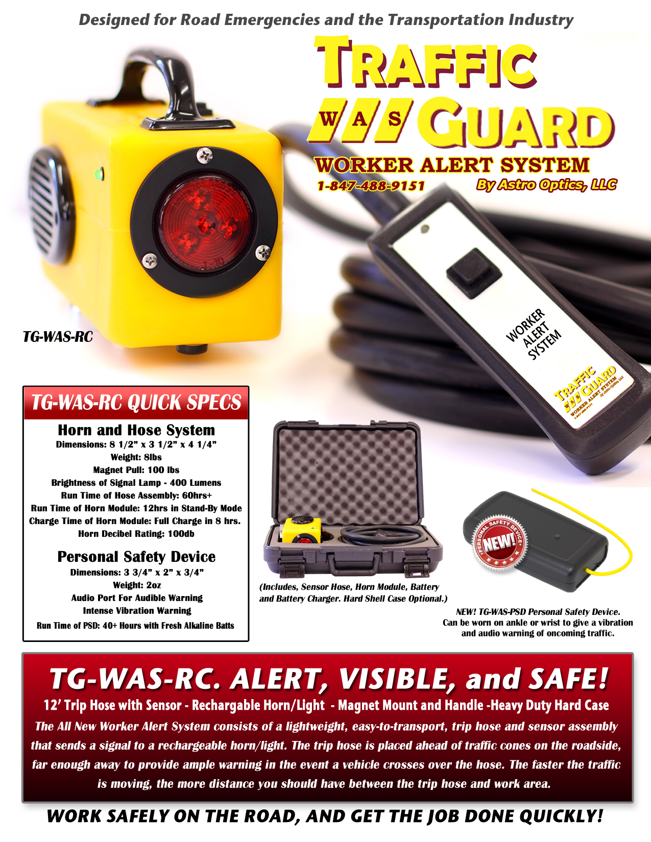 Traffic Worker Alert System-trafficsafetywarehouse.com