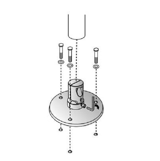 Snap n Safe Breakaway Round Surface Mount Post Coupler ...