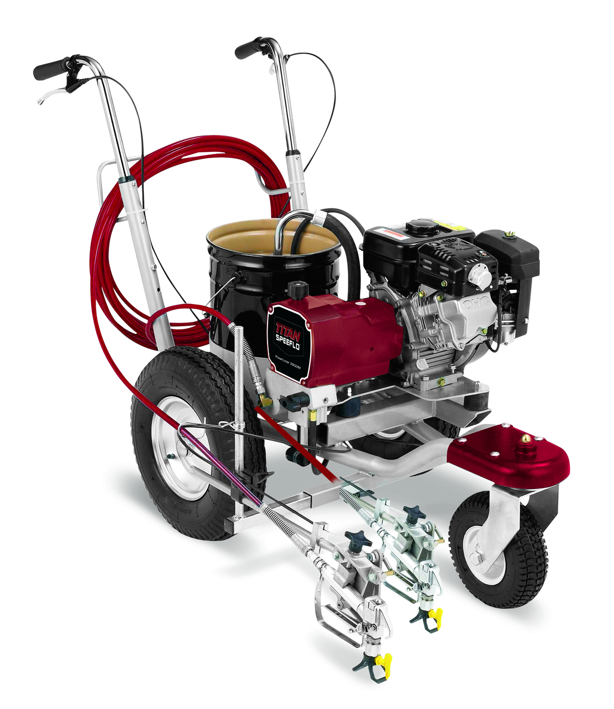 PowrLiner™ 2850 Paint Striping Machine 2 Gun-trafficsafetywarehouse.com