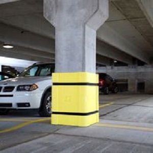 Square Column Protector - Corner 4 Pack-trafficsafetywarehouse.com