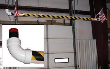Overhead Door Warning Barriers-trafficsafetywarehouse.com