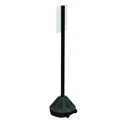 Roll-A-Post ™ Portable Sign Post - 18" Base-trafficsafetywarehouse.com