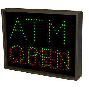LED ATM/Open-Closed Sign - LED Signs-trafficsafetywarehouse.com