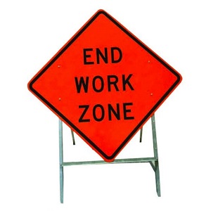 A-Frame Sign Stand for Rigid Signs-trafficsafetywarehouse.com