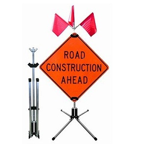 TwinFlex Sign Stand Dual Spring-trafficsafetywarehouse.com