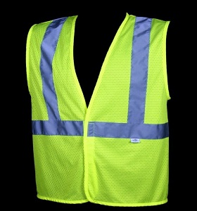 Yellow Safety Vests - ANSI Class 2 Flourescent Yellow Vest ...