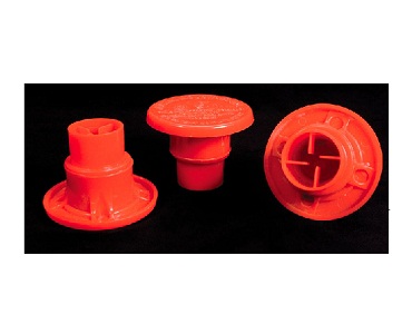 OSHA Rebar Caps Large #9 - #16 Box of 50-trafficsafetywarehouse.com