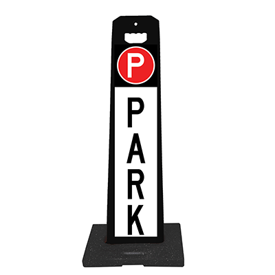 Vertical Panel 45” Parking Lot Sign (PARK)-trafficsafetywarehouse.com