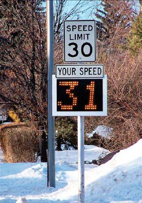 This morning there were 15 police cars, marked and unmarked enforcing ...