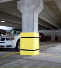 Square Column Protector Kit 39.3"H-trafficsafetywarehouse.com