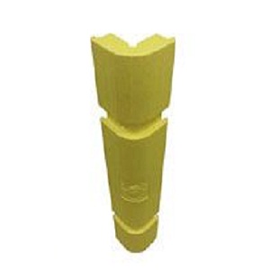 Square Column Protector - Corner 4 Pack-trafficsafetywarehouse.com