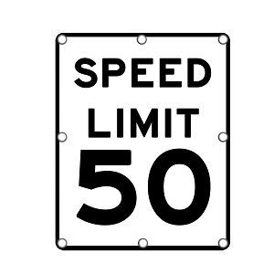 Flashing LED Traffic Signs-trafficsafetywarehouse.com